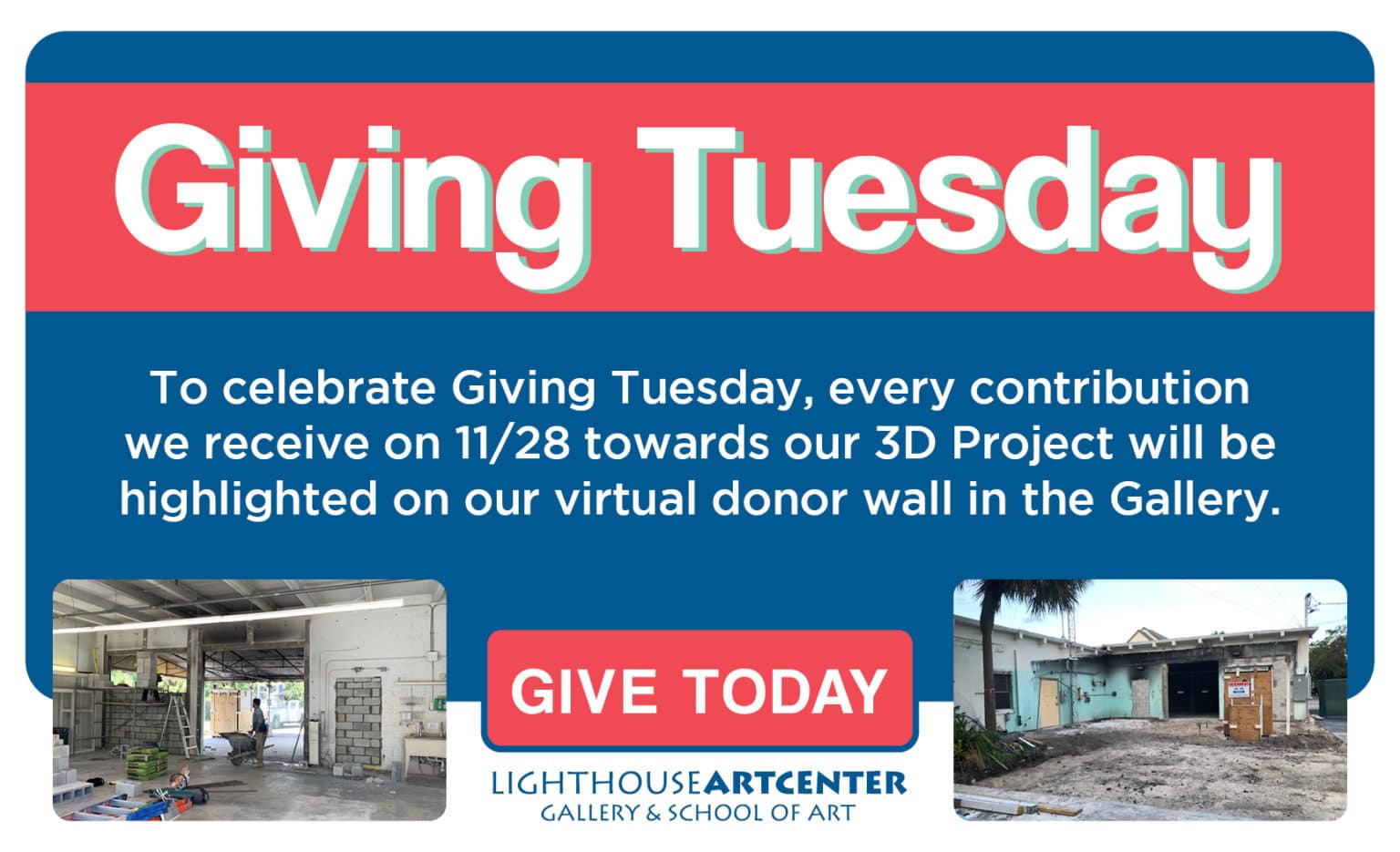 Email Signature Giving Tuesday | Lighthouse ArtCenter